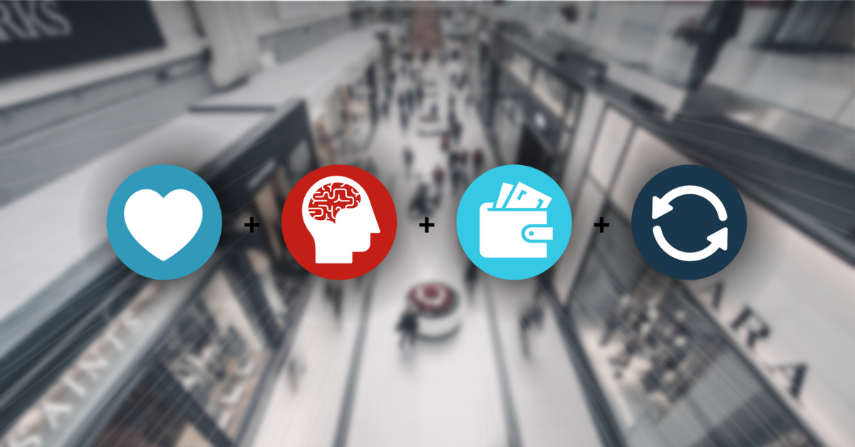 Four customer-brand relationships during the customer journey ...